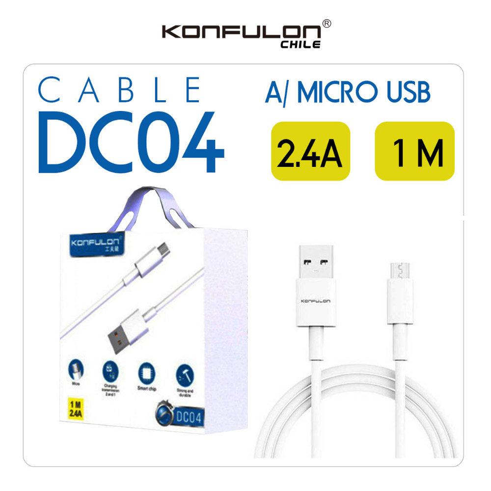 Cable DC04 A/Micro Usb – Moch.cl